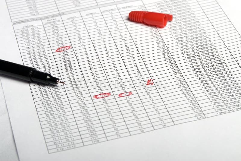 Document & pen 3 stock photo. Image of financial, electronics - 1664884