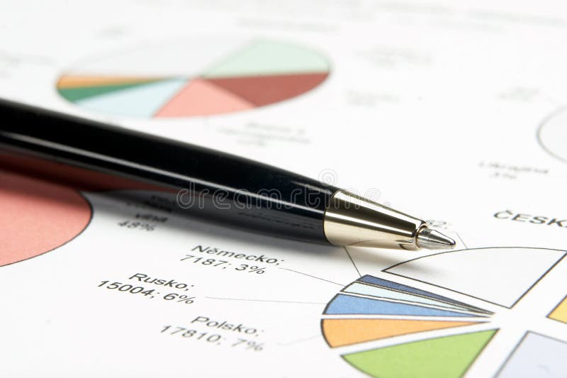 Document and pen stock photo. Image of learning, analyzing - 3016686