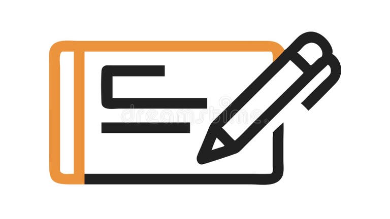 Document and Pencil Icon, Edit or Write, Vector Design Generative AI ...