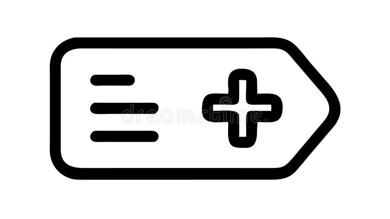 Document with Plus Icon Vector for Add New File Create Doc, Vector Design Generative AI Stock ...