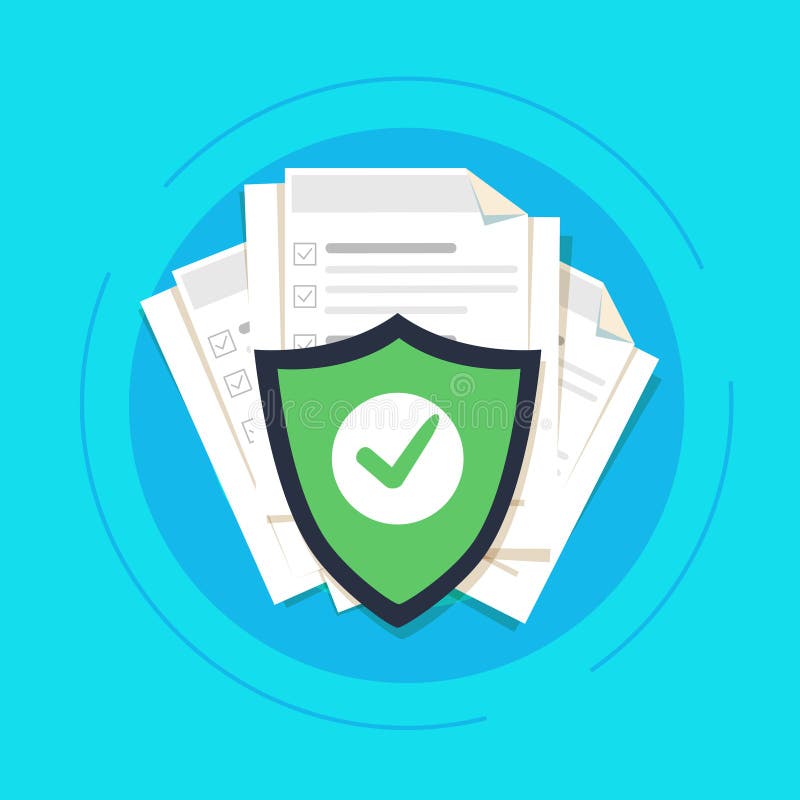 Document Protection Concept, Confidential Information and Privacy Idea ...