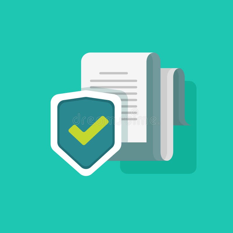 Document Protection Concept, Confidential Information and Privacy Idea ...