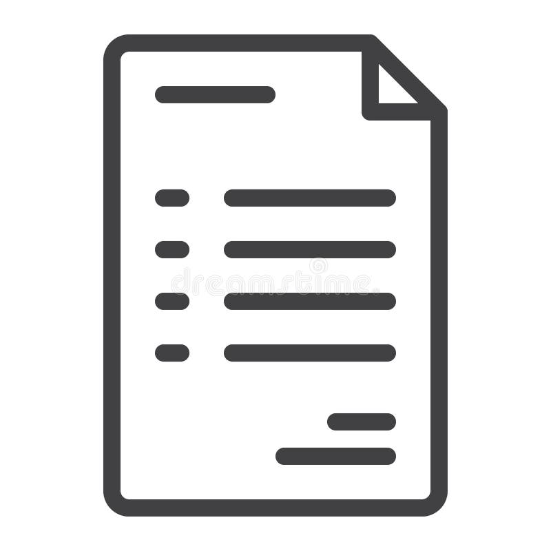 Purchase Order Po Document Paper Work Procurement Stock Vector ...