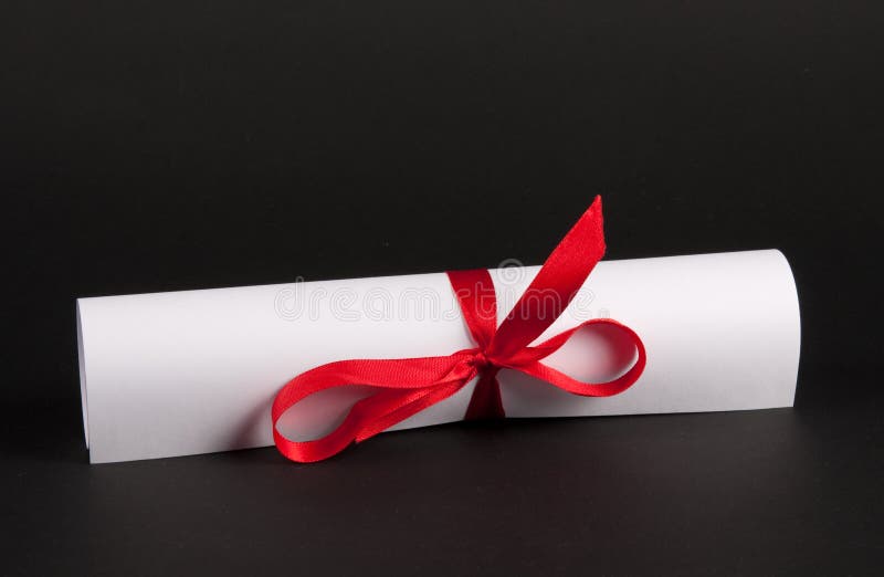 Document with red line stock image. Image of paper, grant - 19143407