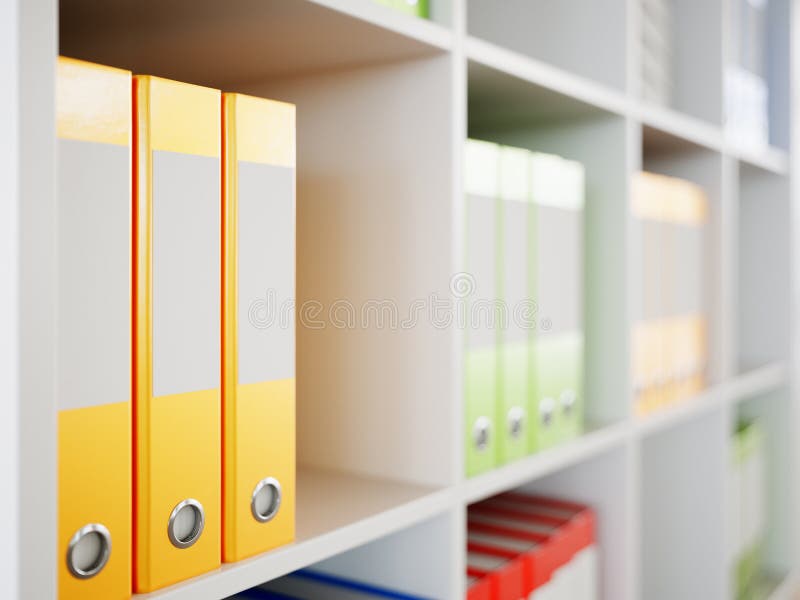 Document binders stock illustration. Illustration of binders - 24063574