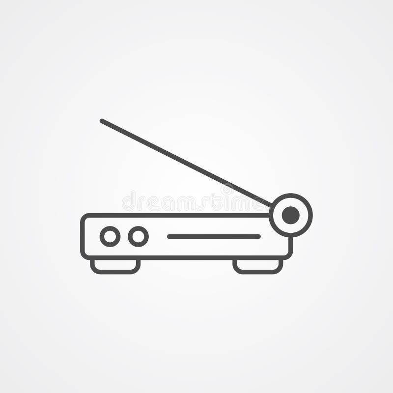 Document Scanner Vector Icon Sign Symbol Stock Vector - Illustration of ...