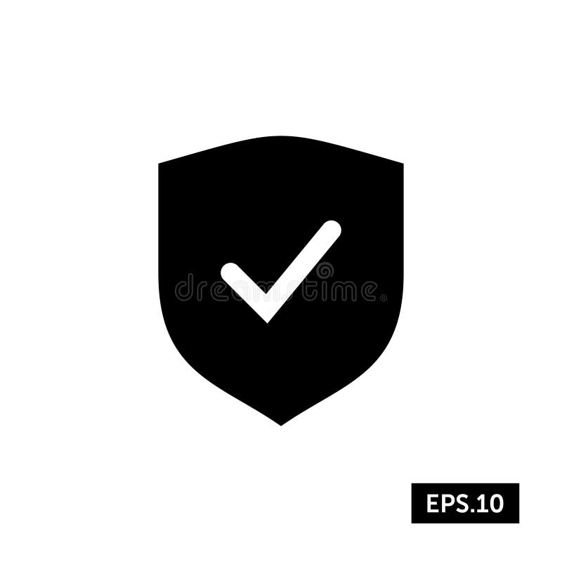 Document Secure Icon, Safe Data Sign/Symbol Stock Vector - Illustration ...