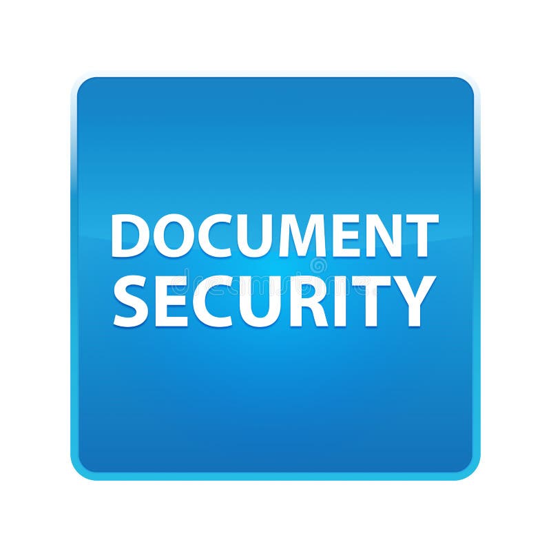 Document security icons stock vector. Illustration of font - 85730652