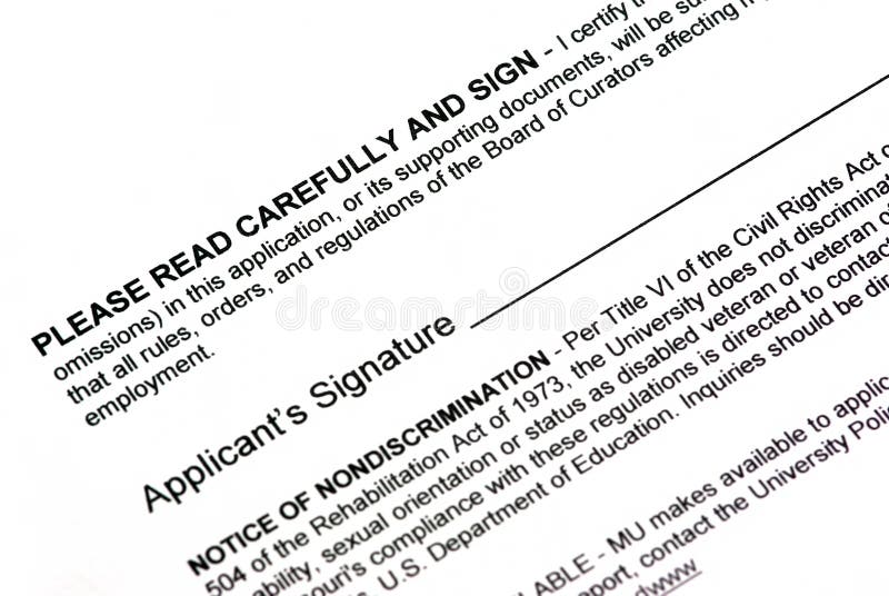 Document signature stock vector. Illustration of close - 16929144