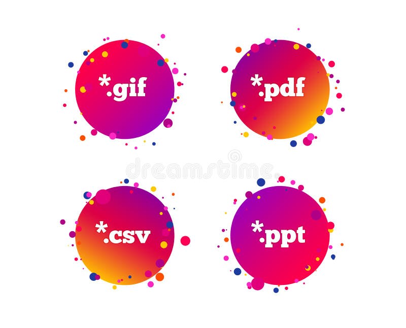 Document Signs. File Extensions Symbols. Vector Stock Vector ... Document Signs. File Extensions Symbols. Vector Stock Vector ...