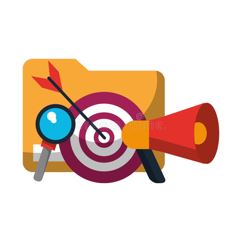 Document Target Logo Icon Design Stock Vector - Illustration of label ...