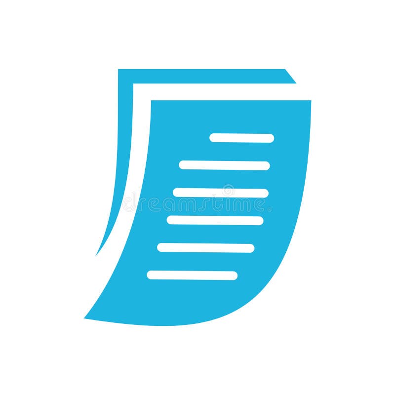 Document Unique De Conception De Logo Illustration de Vecteur ...