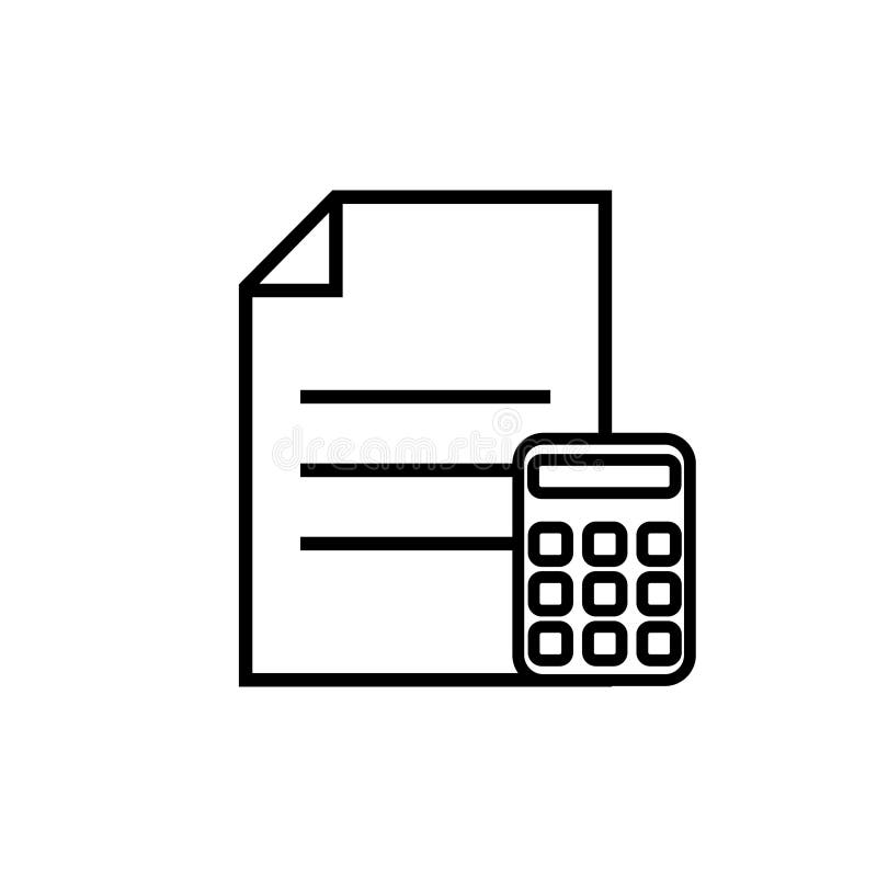 Document Vector Icon. File Illustration Sign. Paper Symbol. Accounting ...