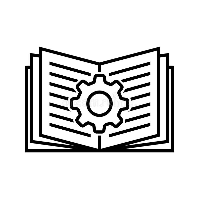 Document Vector Icon. Technical Documentation Illustration Sign. Manual ...