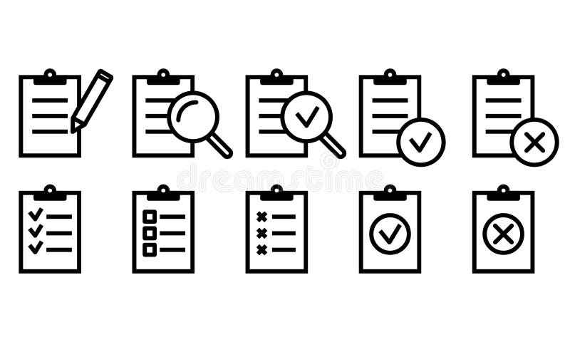 Verification Checklist Stock Illustrations – 2,624 Verification ...