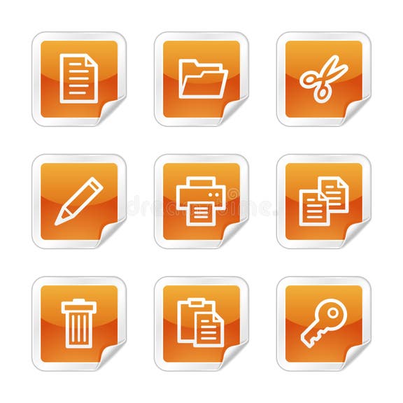 Sticker Document Stock Illustrations – 42,685 Sticker Document Stock ...