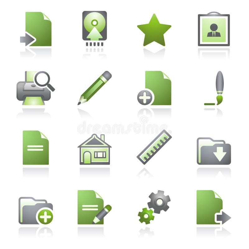 Colourful viewer icons stock vector. Illustration of rate - 2131292