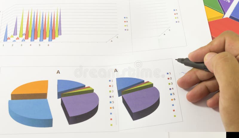 Document stock photo. Image of graph, statistics, computer - 64652814