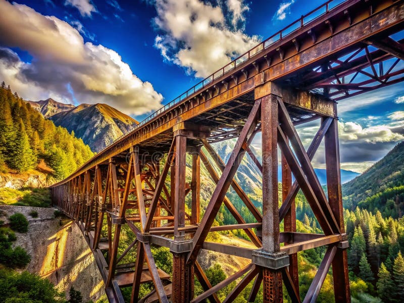 A Documentary Look at Alta Bridge Exploring the Rustic Steel Structure ...