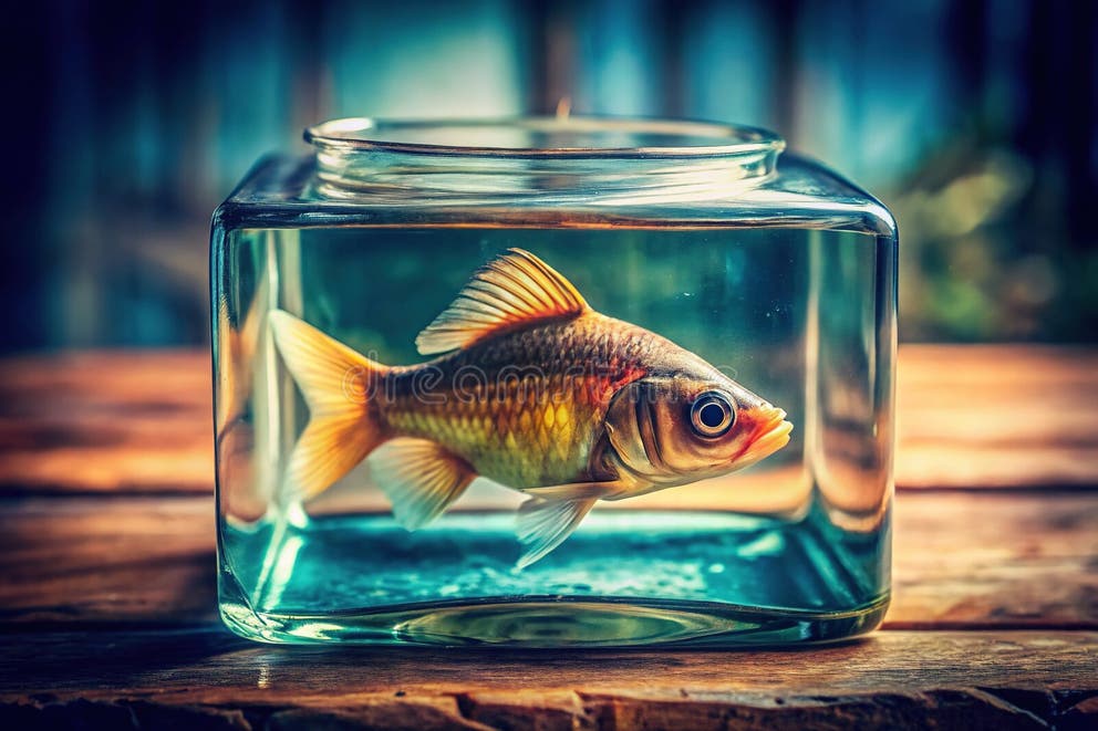 A Documentary Study of Trapped Fish in a Small Aquarium Exploring ...