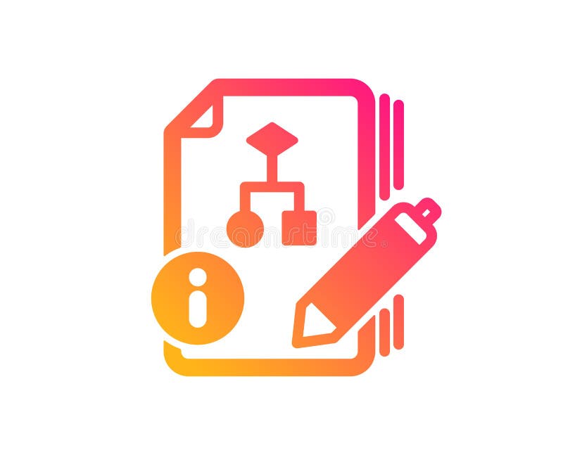 Documentation With Algorithm Icon Technical Instruction Sign Vector Stock Vector