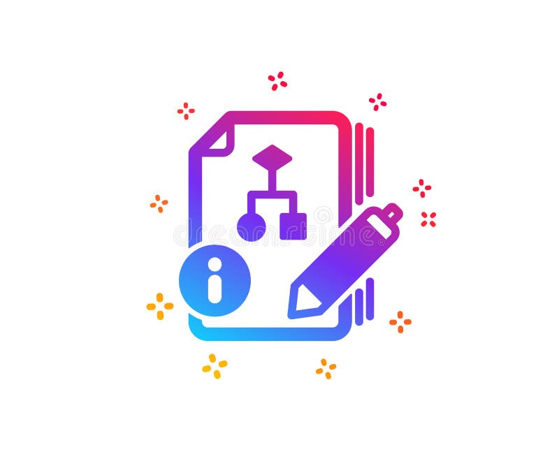 Documentation With Algorithm Icon Technical Instruction Sign Vector