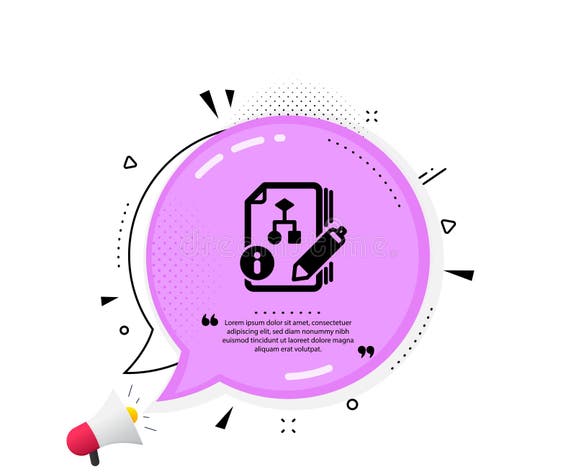 Documentation With Algorithm Icon Technical Instruction Sign Vector