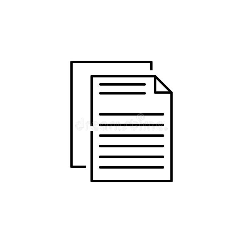 Documentation Icon. Element of Simple Icon in Material Style for Mobile ...