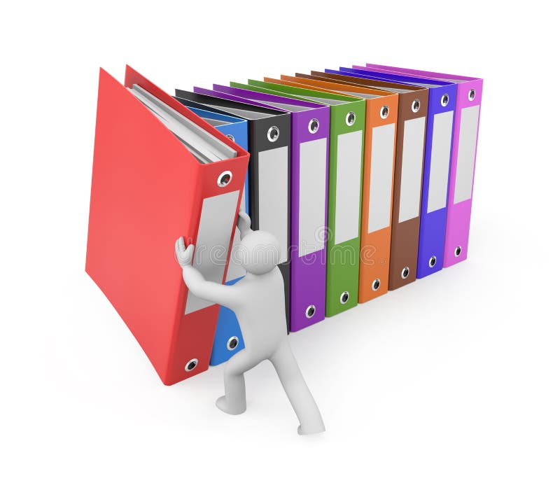 Documentation importante illustration stock. Illustration du éducation ...