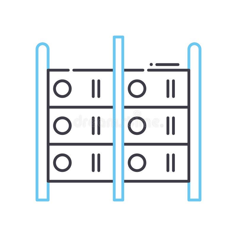 Documentation Line Icon, Outline Symbol, Vector Illustration, Concept ...