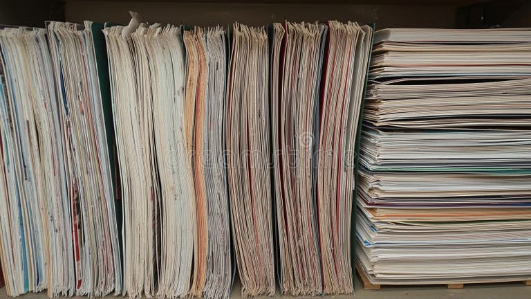 Documentation Manuals in Binders, Data Information Stored, Accessible ...