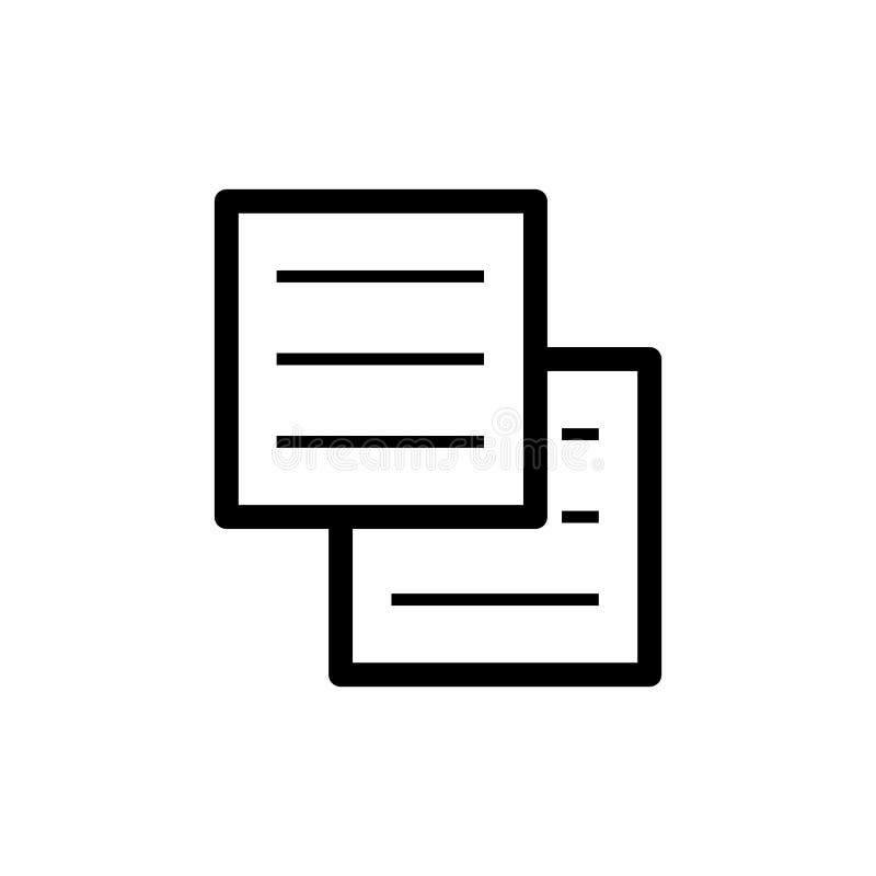 Documentation / Memo / Text Icon Stock Vector - Illustration of design ...