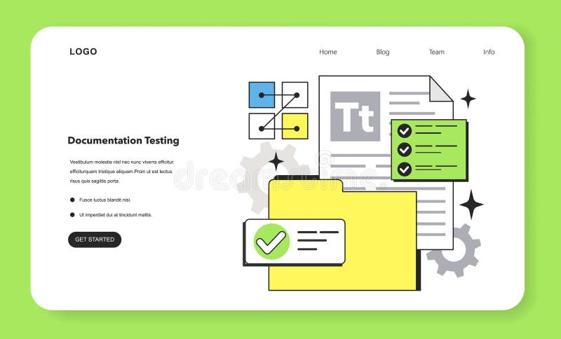 Code Testing Functional Test For Pc Cartoon Banner Stock Vector Illustration Of Programming