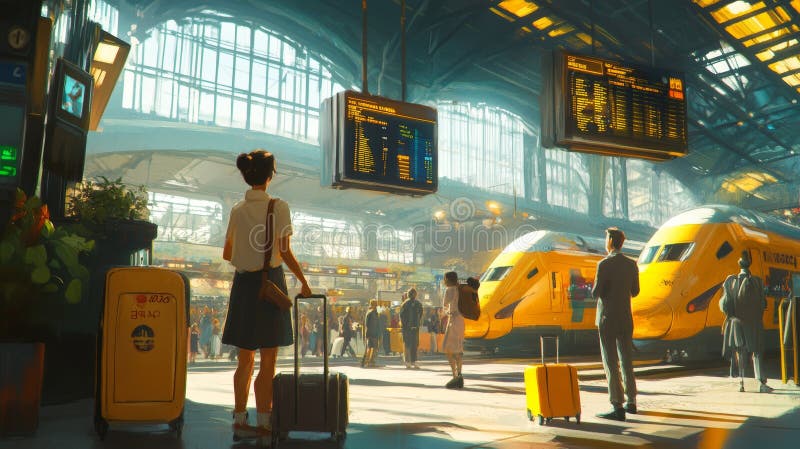 Documenting the Journey from Check in To Boarding at Airports and Train ...