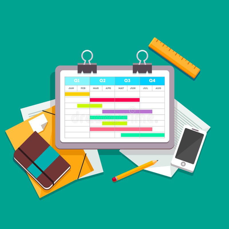 Documento Del Proceso De Planeamiento De La Carta Imagen editorial ...