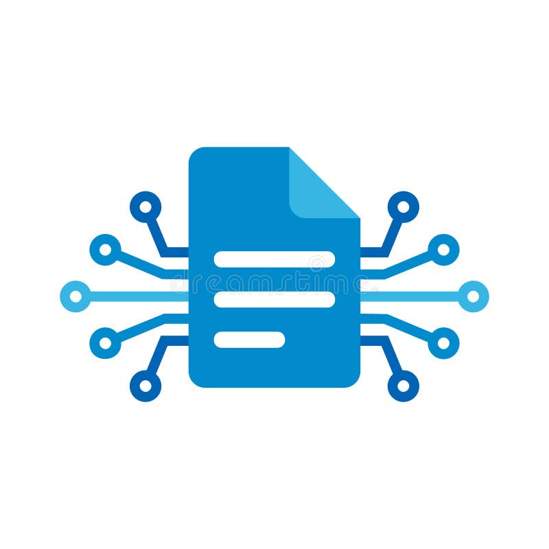 Icono De Documento De La Etiqueta Logo Design Element Ilustración del ...