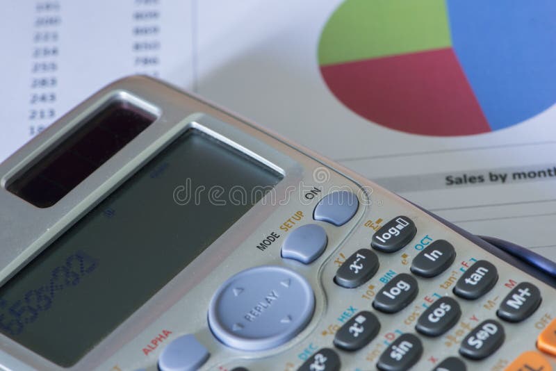 Documentos de contabilidad foto de archivo. Imagen de plan - 100453154