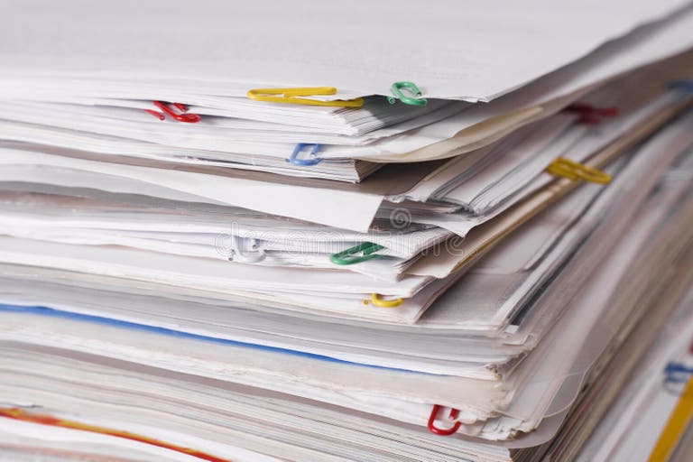 Documents stock image. Image of documents, list, data - 6371531