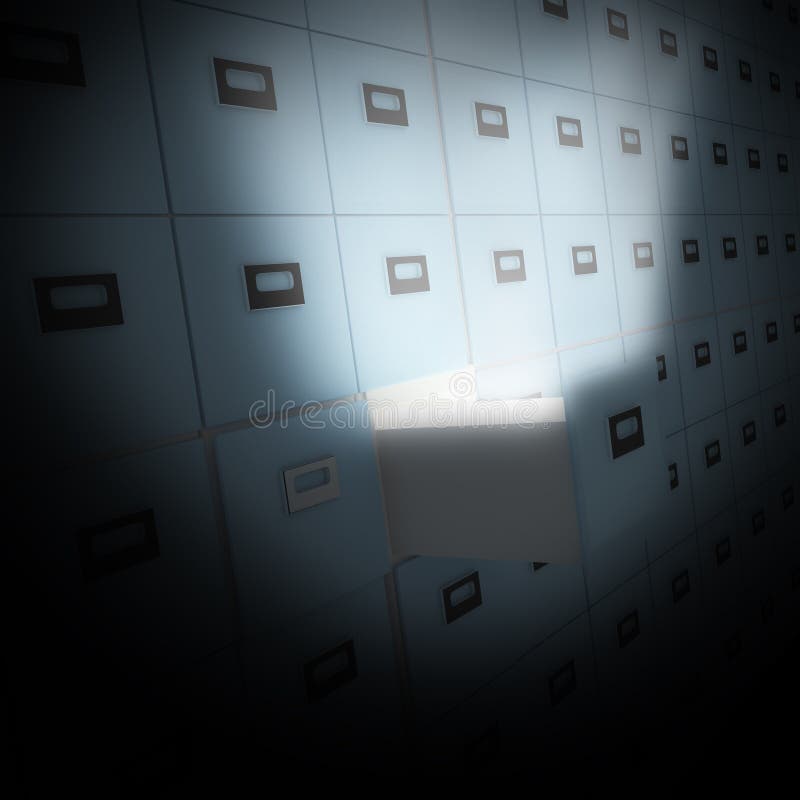 Documents stock illustration. Illustration of rich, file - 39821855