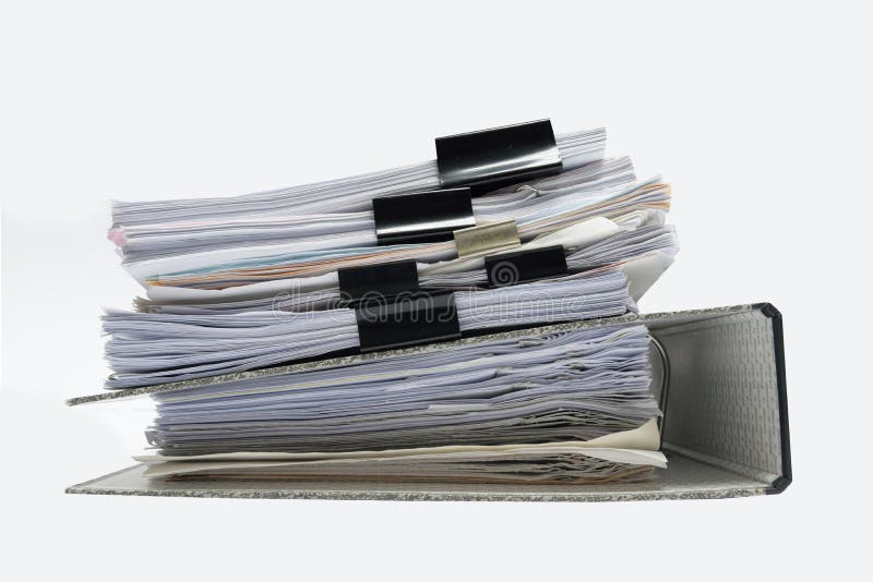 Documents stock image. Image of file, clerical, paperwork - 61432571