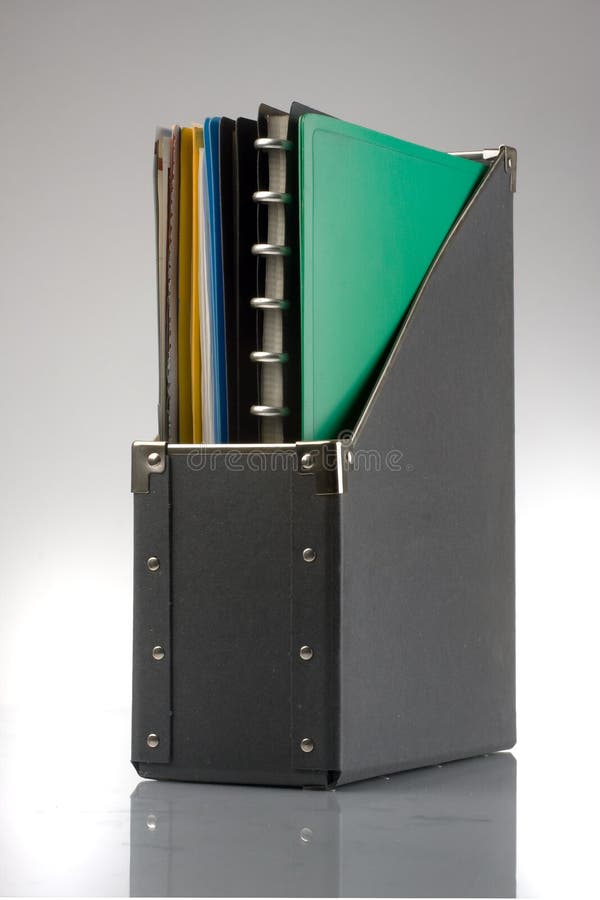 Folders for documents stock image. Image of order, dossier - 3233407