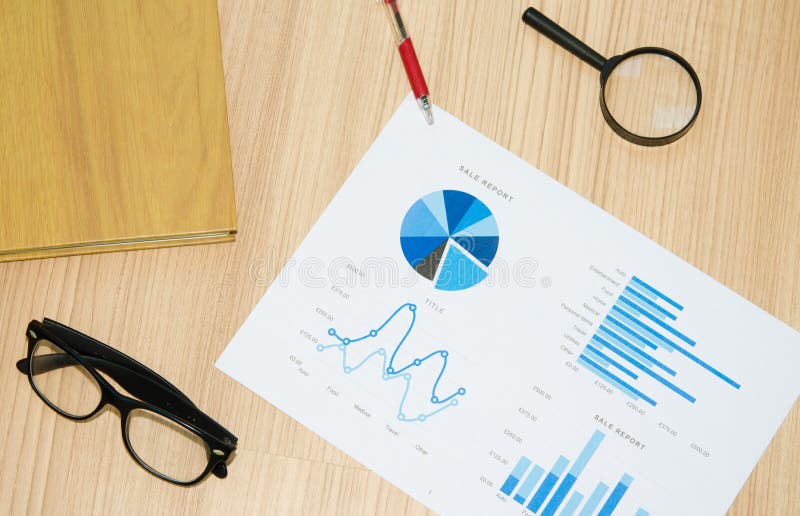 Documents graph and book stock image. Image of scanning - 67633141