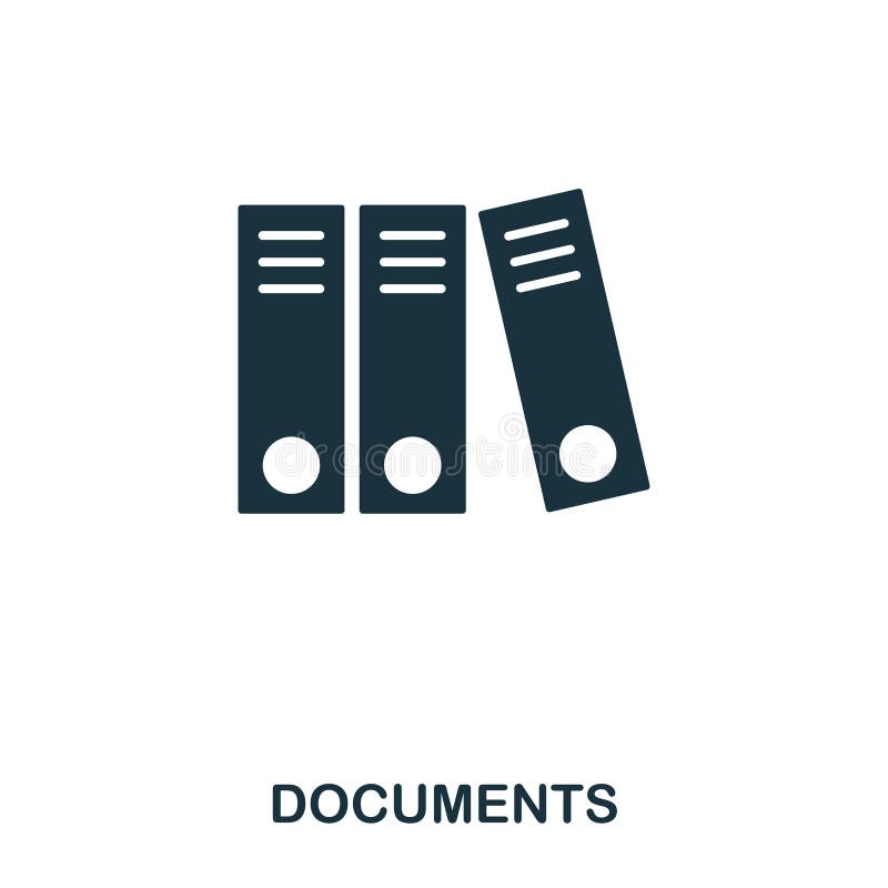 Documents Icon. Line Style Icon Design. UI. Illustration of Documents ...
