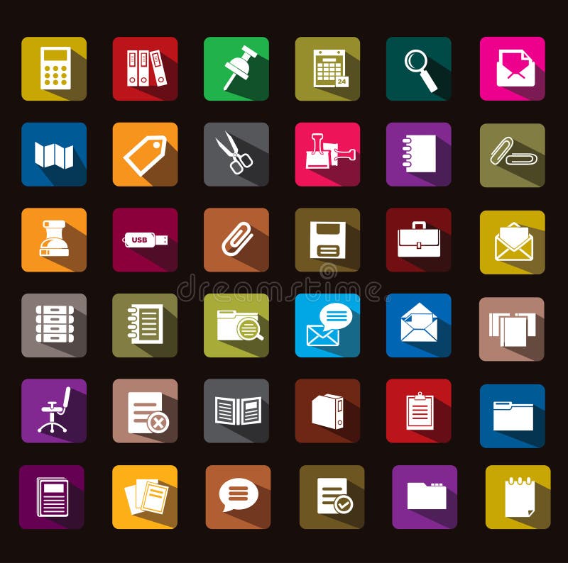 File folder stock vector. Illustration of archive, paper - 15224666