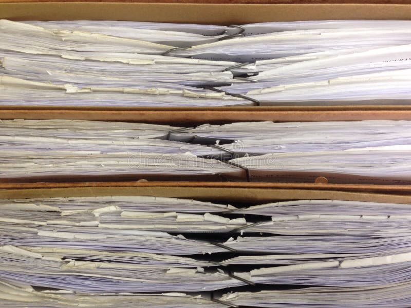 Documents stock image. Image of load, jadedness, documents - 10110213