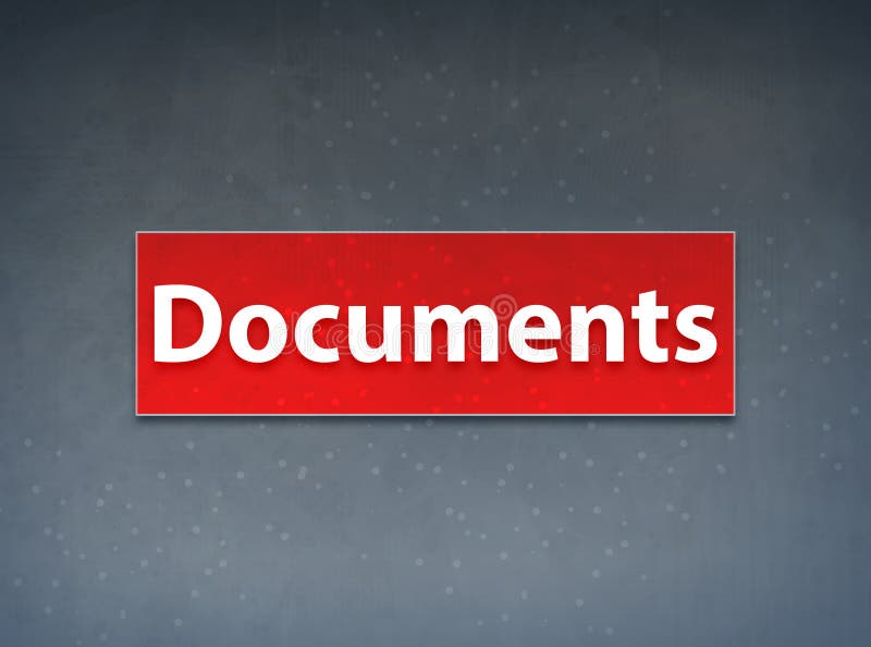 Documents Red Banner Abstract Background Stock Illustration ...