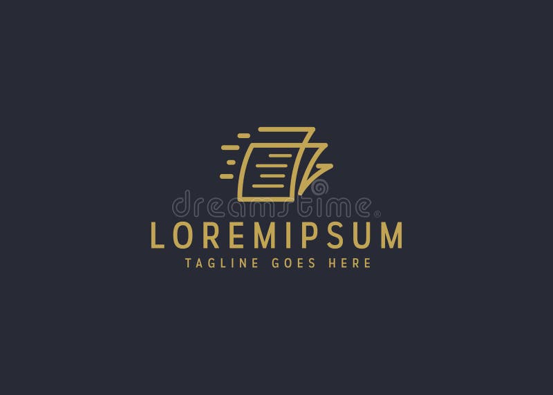 Documents Delivery Isolated Concept Vector Illustration. Stock Vector ...