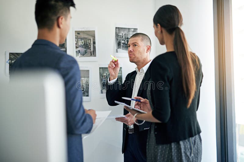 Documents, Planning and Business People in Meeting with Idea ...