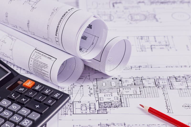 Documents for the Project Engineering Work Editorial Photo - Image of ...