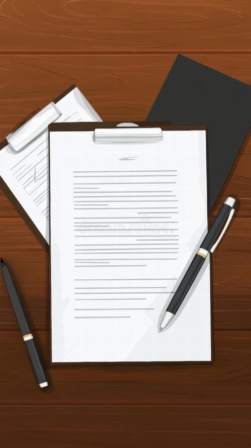 Documents on Wooden Desk, a Guide To Efficient Note-Taking and ...